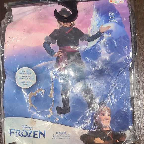 Disney | Toys | Disney Frozen Kristoff Kids Costume Small 46 | Poshmark